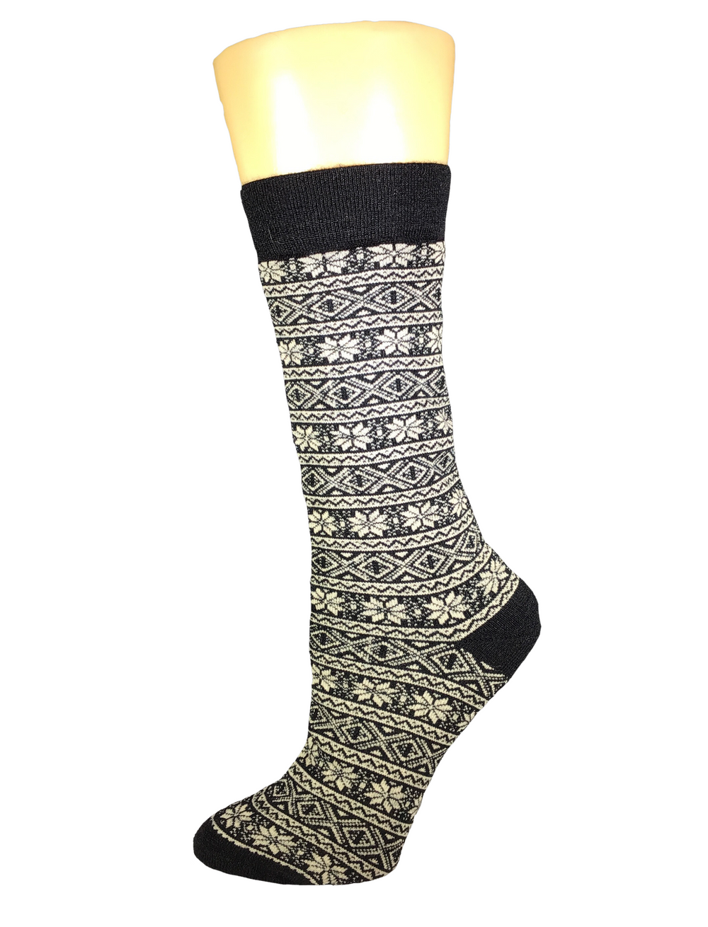 Paca Snowflake Socks · Alpaca Connection Imports